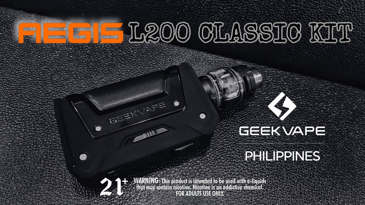 L200 Classic Kit by GeekVape - YouTube