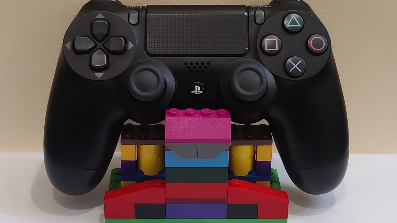 A controller stand with LEGO! - YouTube