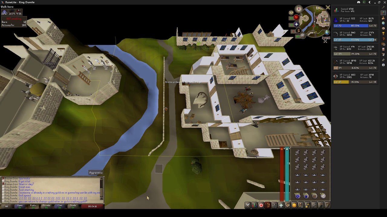 OSRS F2P UIM EHP - Double Tele Air Tiaras - 2020 Ecaluz Method Update ...
