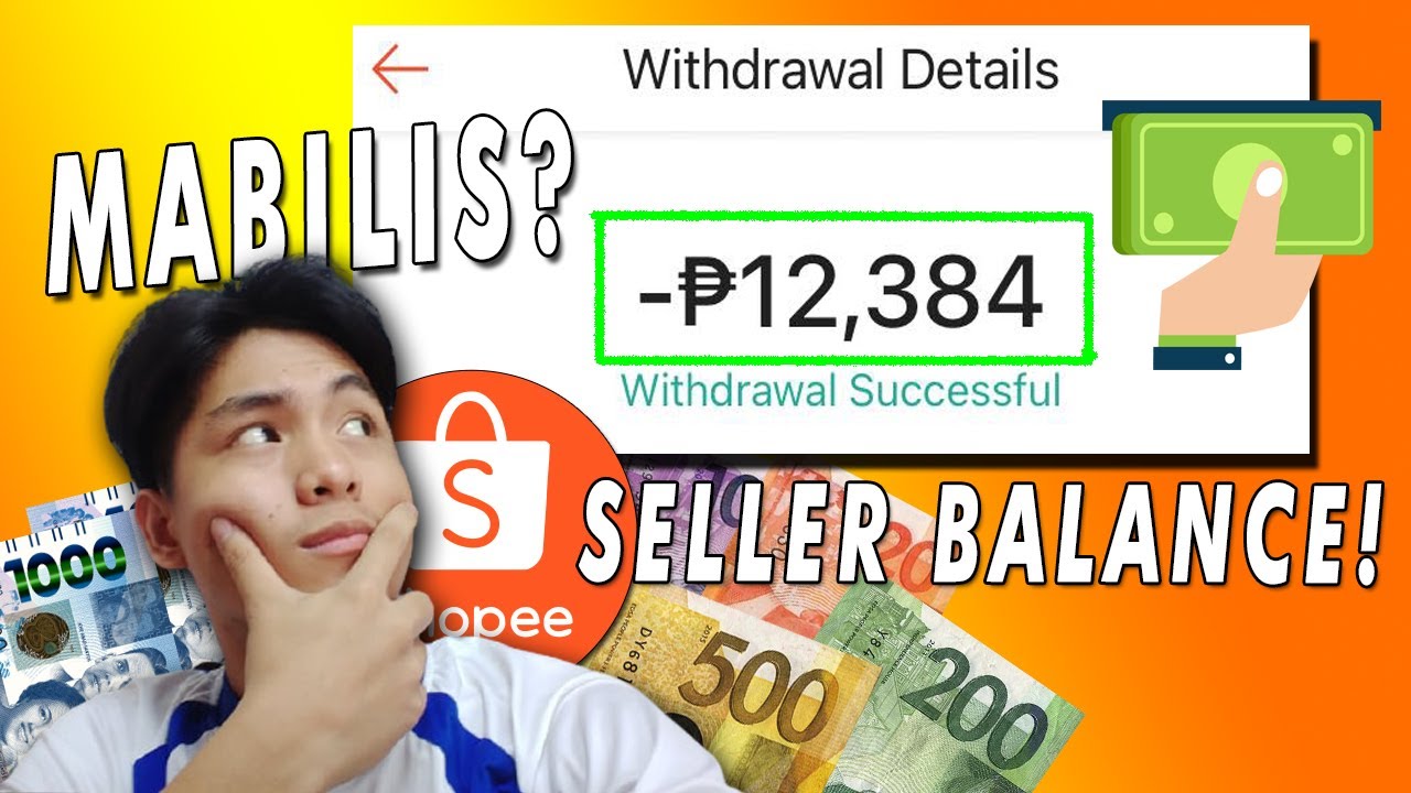 How to Withdraw Shopee Seller Balance - YouTube