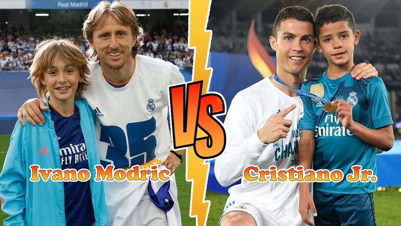 Cristiano Jr. (CR7's Son) VS Ivano Modric (Luka Modric's Son ...