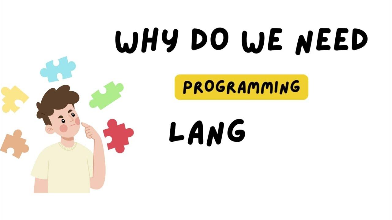 Why Do We Need Programming Language Youtube