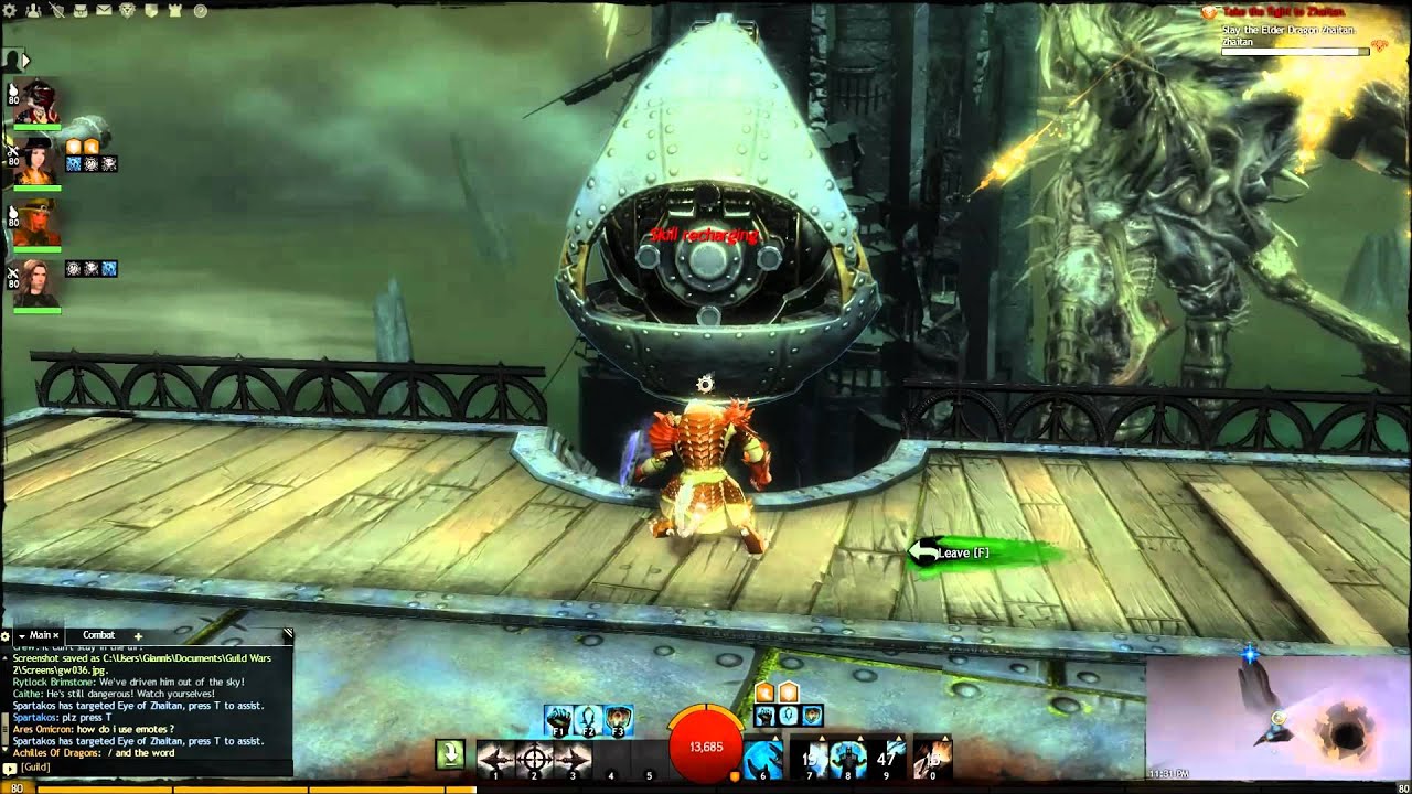 Guild Wars 2 - Arah Final Boss Zhaitan by ValArauko - YouTube