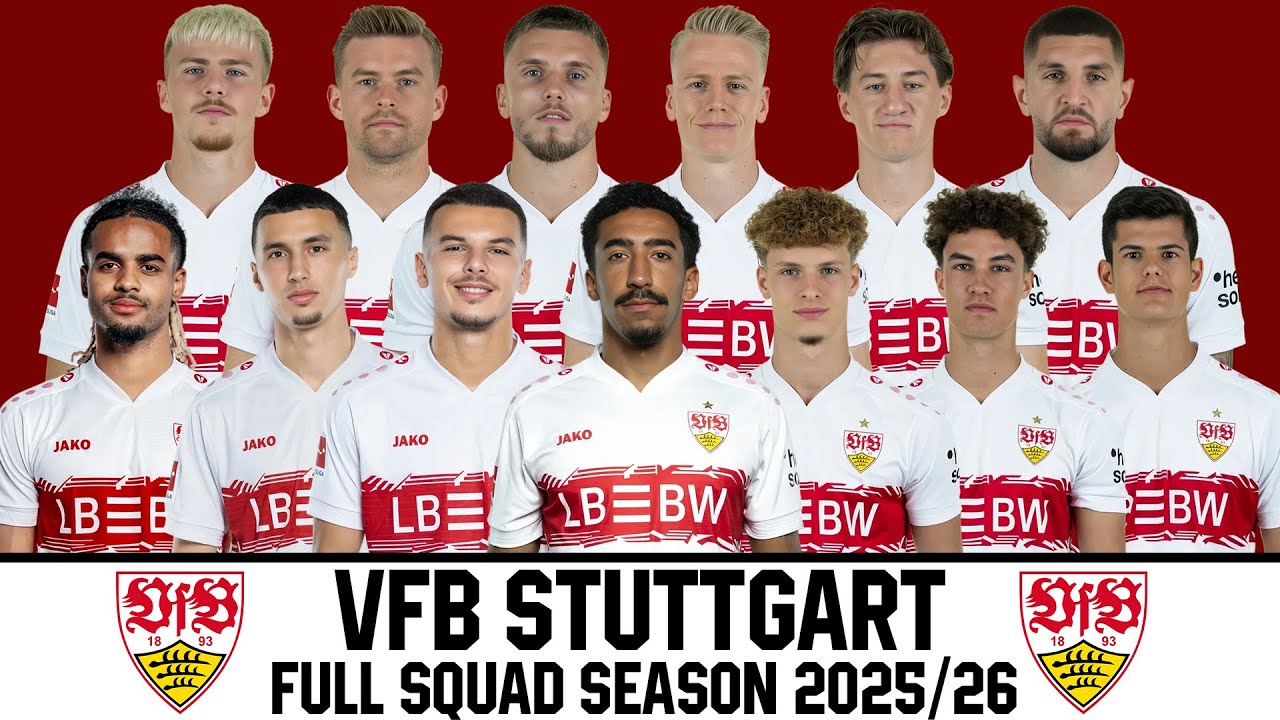 VfB Stuttgart Full Squad Season 2025/26 | Bundesliga 25/26 | UEFA ...