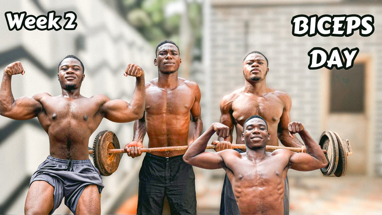 BICEPS DAY - MY PERSONAL WORKOUT PLAN (WEEK 2) - YouTube