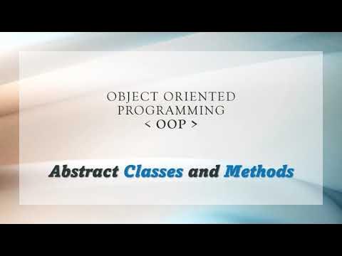 Abstract Class / Method شرح - YouTube