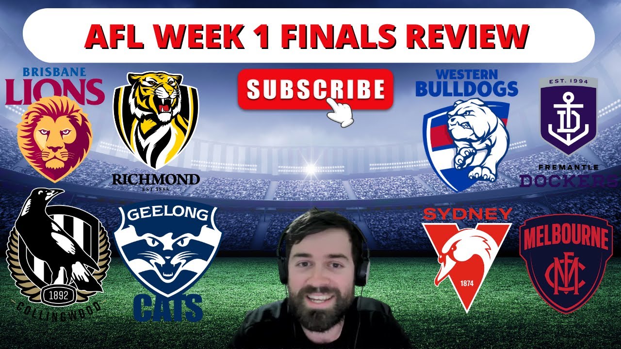 AFL Finals 2022 Week 1 Review - The Best Weekend of Footy Ever? - YouTube