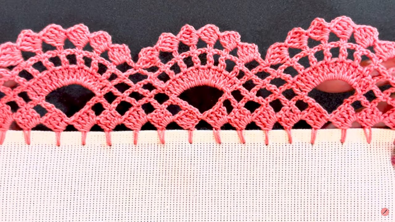 FANTASTICA ORILLA FACIL DE HACER🙋‍♀️PUNTILLAS FACILES 474 - YouTube