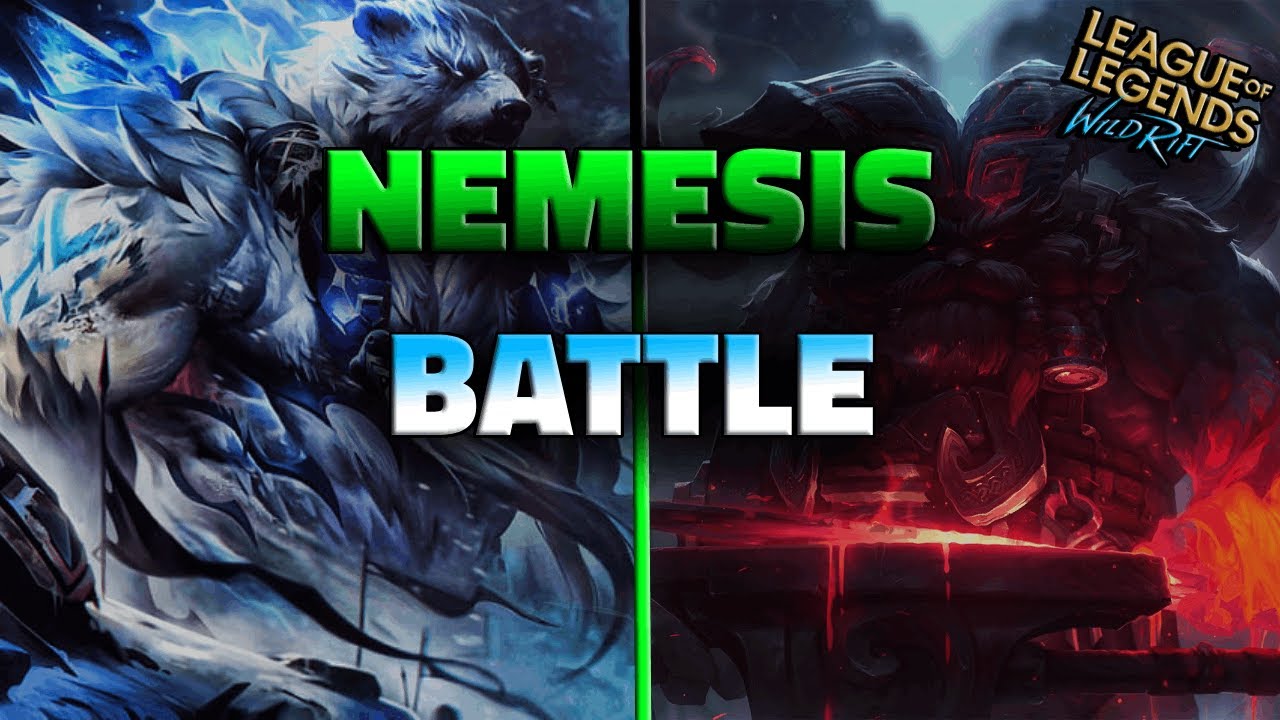 BATALLA de NEMESIS VOLIBEAR vs ORNN (highlight) wild rift - YouTube