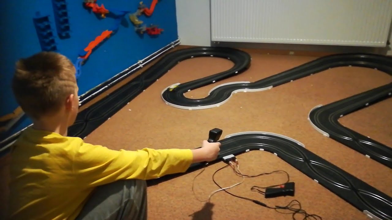 Autodráha ites, nové spojky a auta repas s magnetem - YouTube