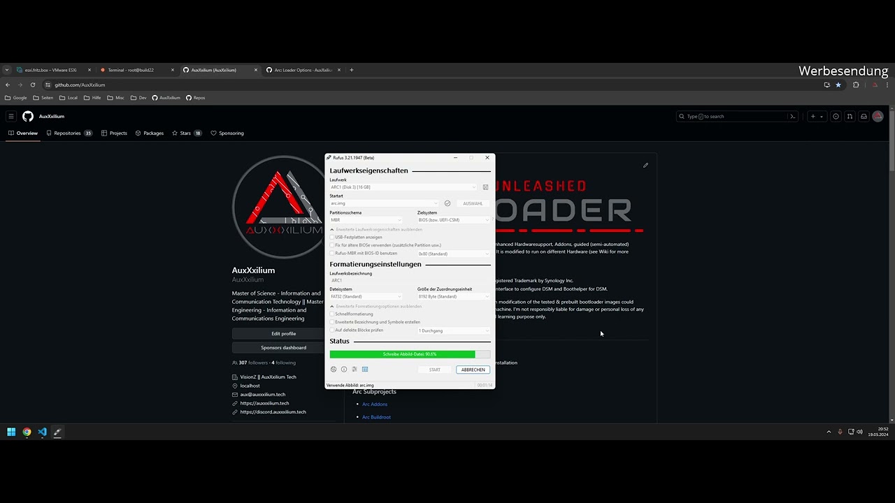 Arc Loader Update - USB Mount und ein paar Hinweise - Xpenology ...