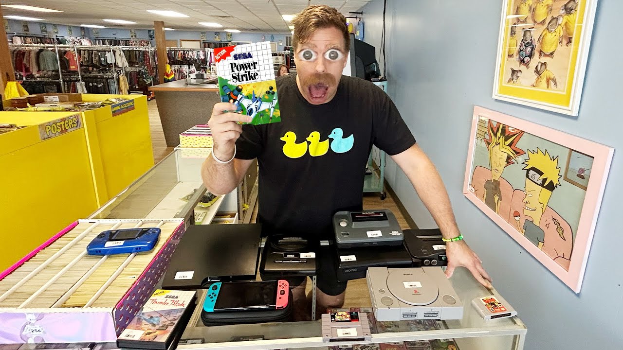 One Week Owning a Toy / VIDEO GAME Store. TRADE-INS WERE WILD! - YouTube