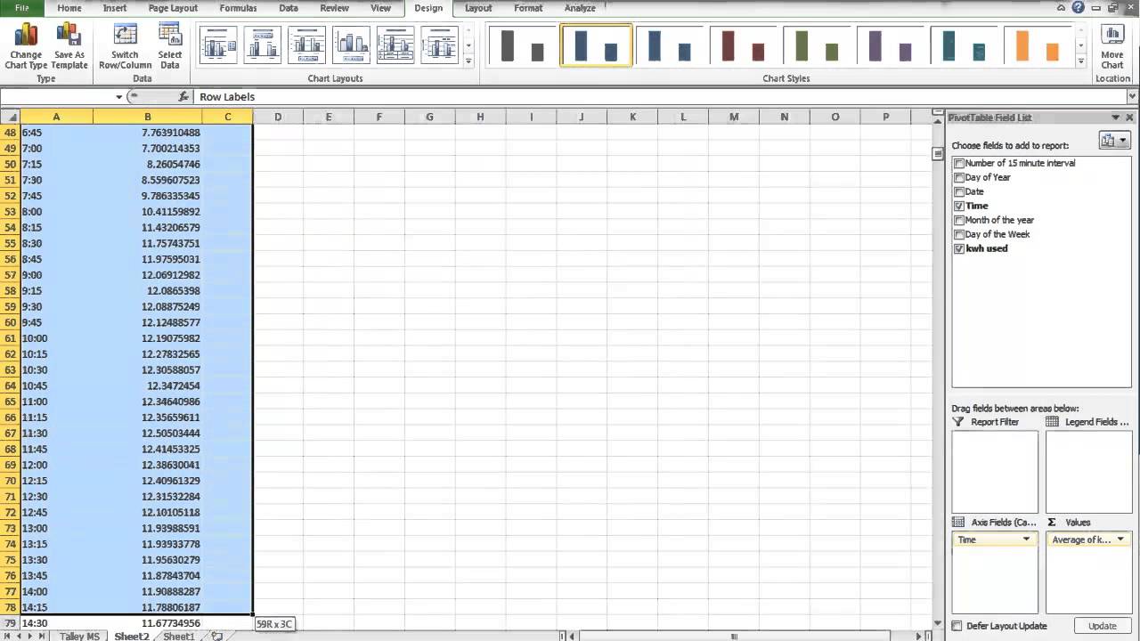 NRG142 Energy Accounting Class Eleven P2 Analyzing Hourly Utility Bill ...