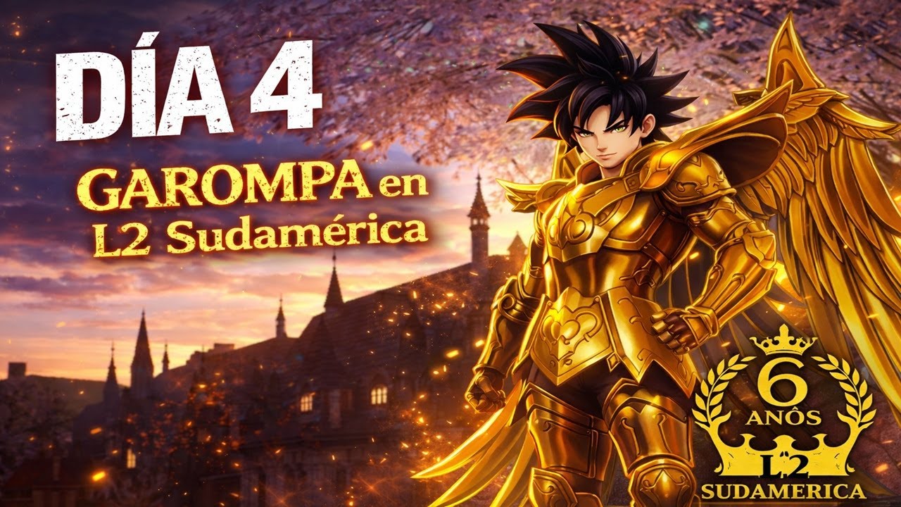 DÍA 4 en L2 Sudamérica x10 👑 GAROMPA EN ACCIÓN - YouTube