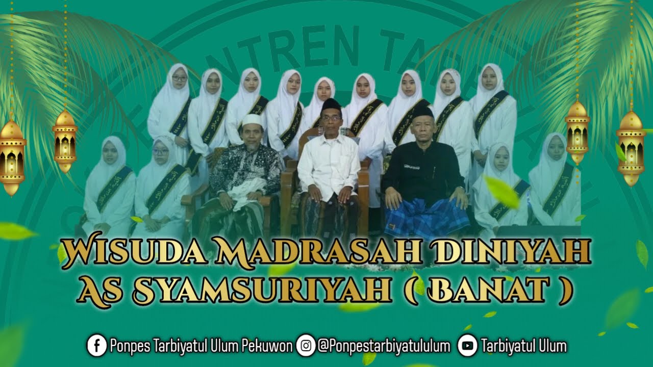 HAFLAH TASYAKUR IKHTITAM JAMI'UDDURUS DAN ALFIYAH IBNU MALIK MADRASAH ...