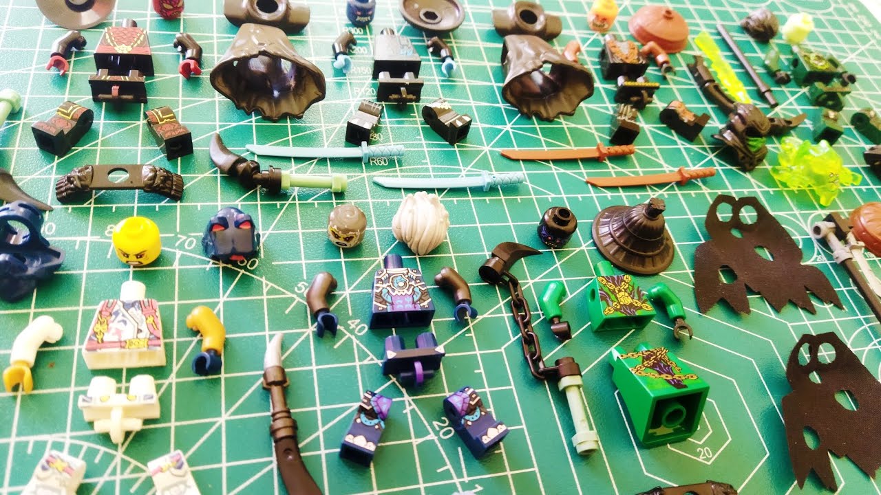 Forbidden five ninjago dragons rising minifigure | ROX, ZARKT, KUR ...