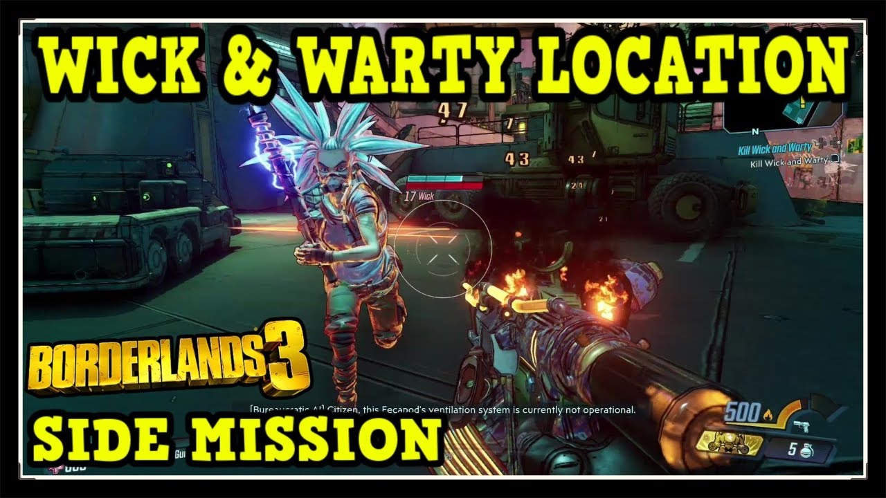 Borderlands 3 Wick and Warty Location (Rick & Morty Easter Egg) - YouTube