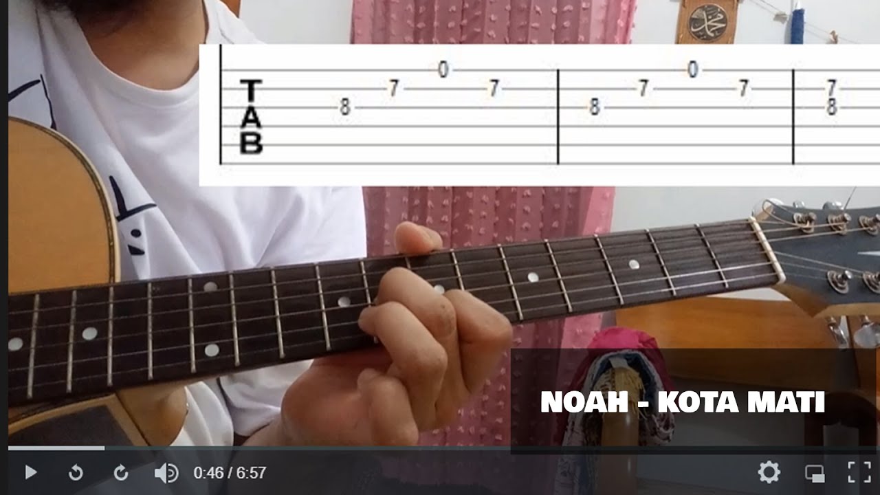Noah - Kota Mati, Tutorial Melodi - YouTube