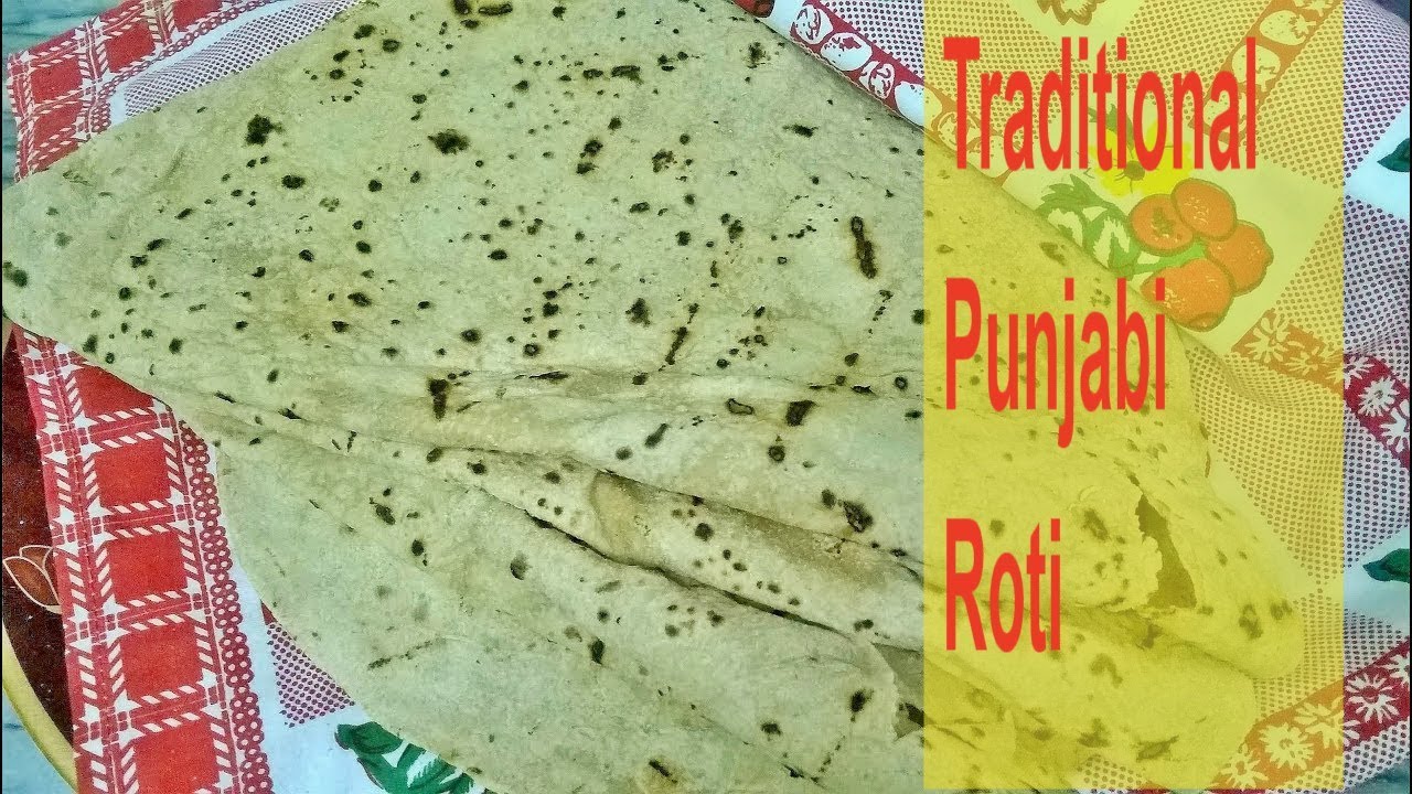 Punjabi Roti, Phulka, Chapati Recipe |step by step-How to make Chapati ...