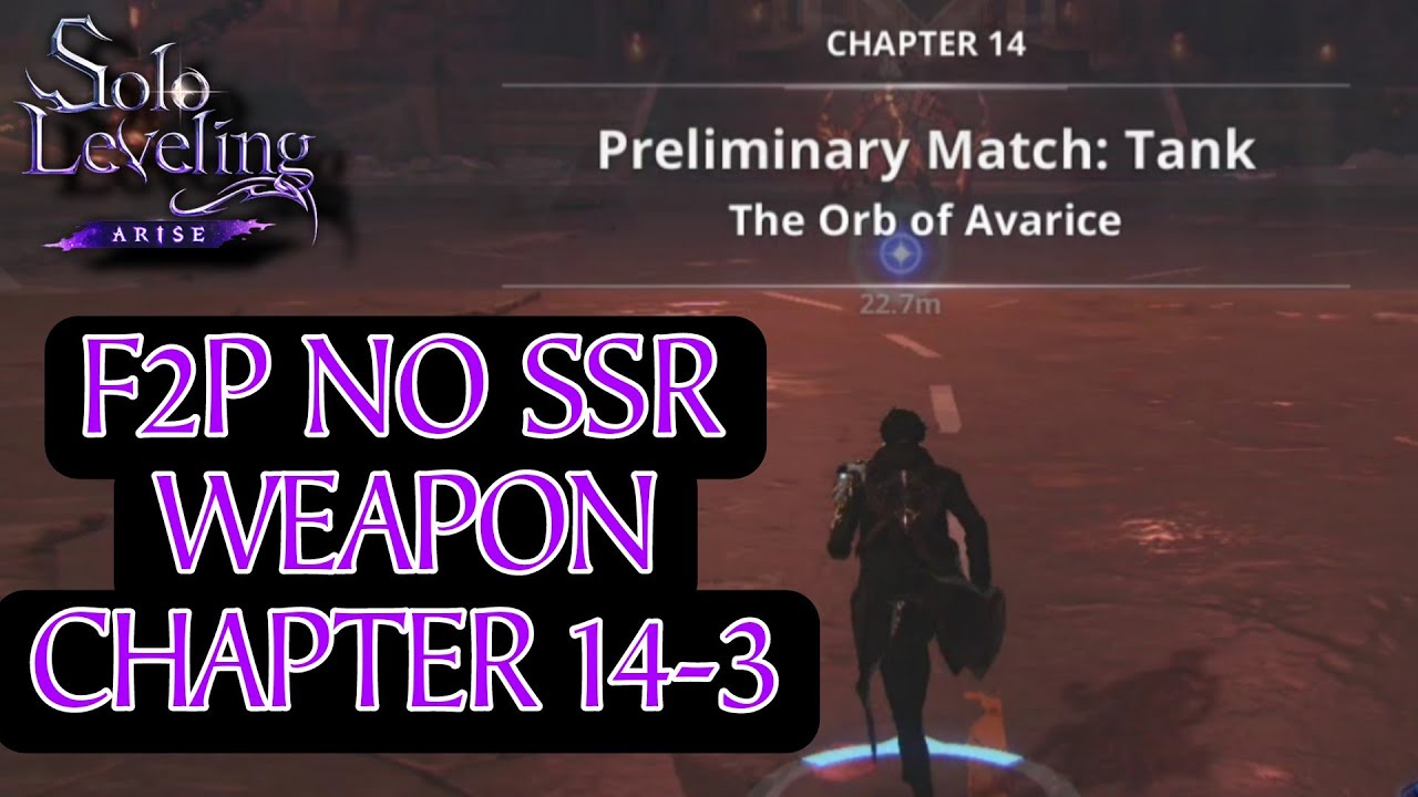 CHAPTER 14-3 F2P SETUP - Solo Leveling Arise - YouTube