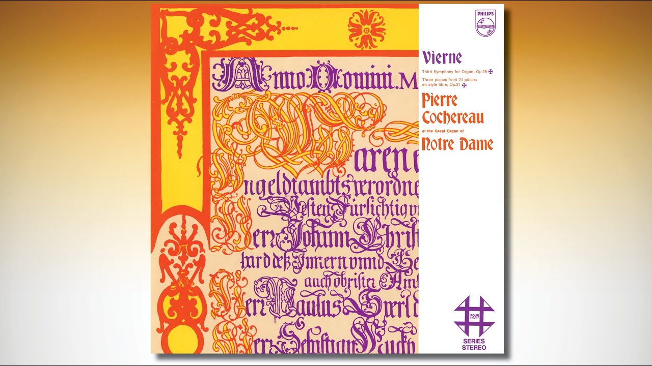 PIERRE COCHEREAU at the Great Organ of Notre-Dame de Paris - YouTube