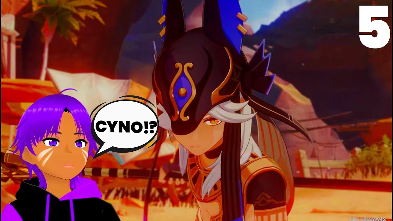 A Surprise Encounter with Cyno in the Sumeru Desert - YouTube