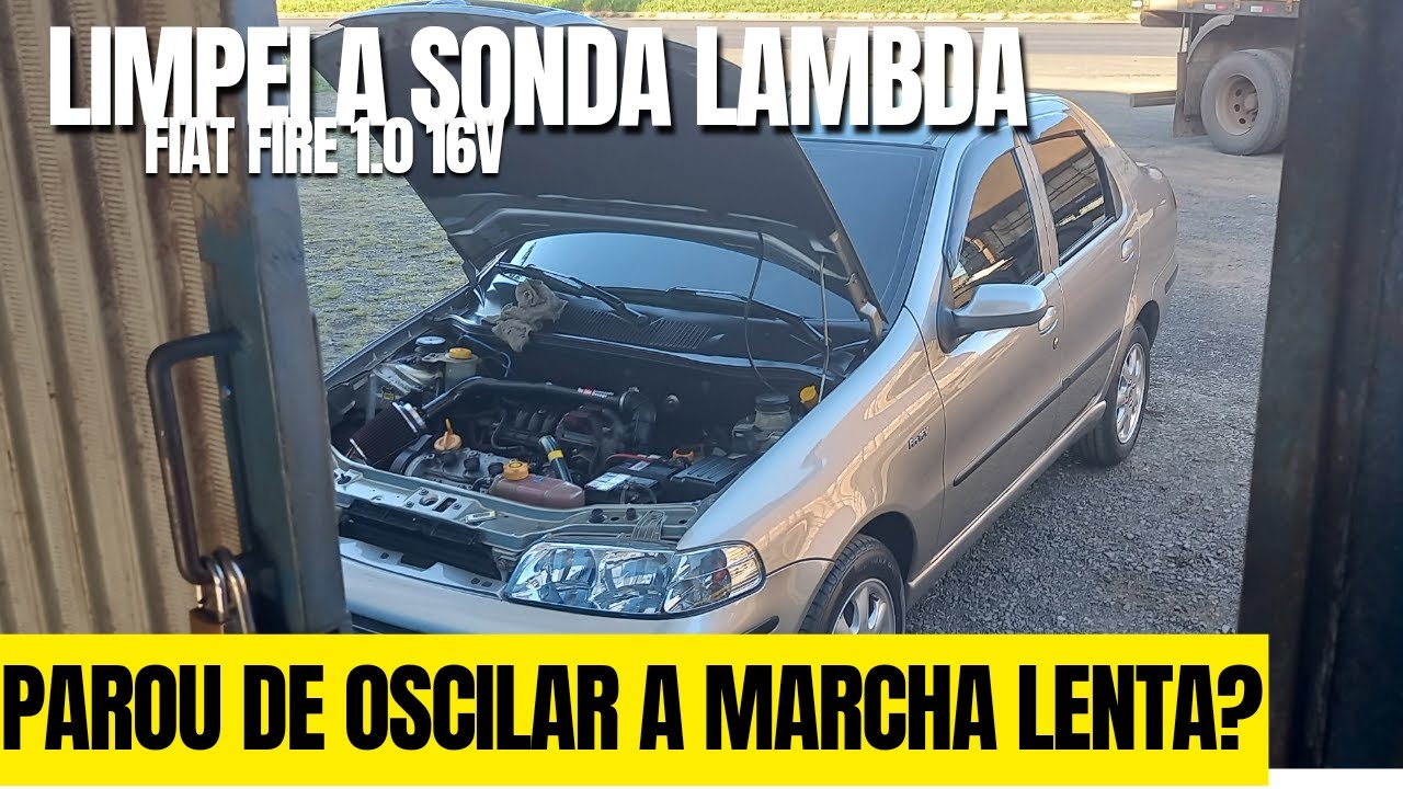 Como Limpar a Sonda Lambda Fiat Palio Siena Fire 1.0 16v - YouTube