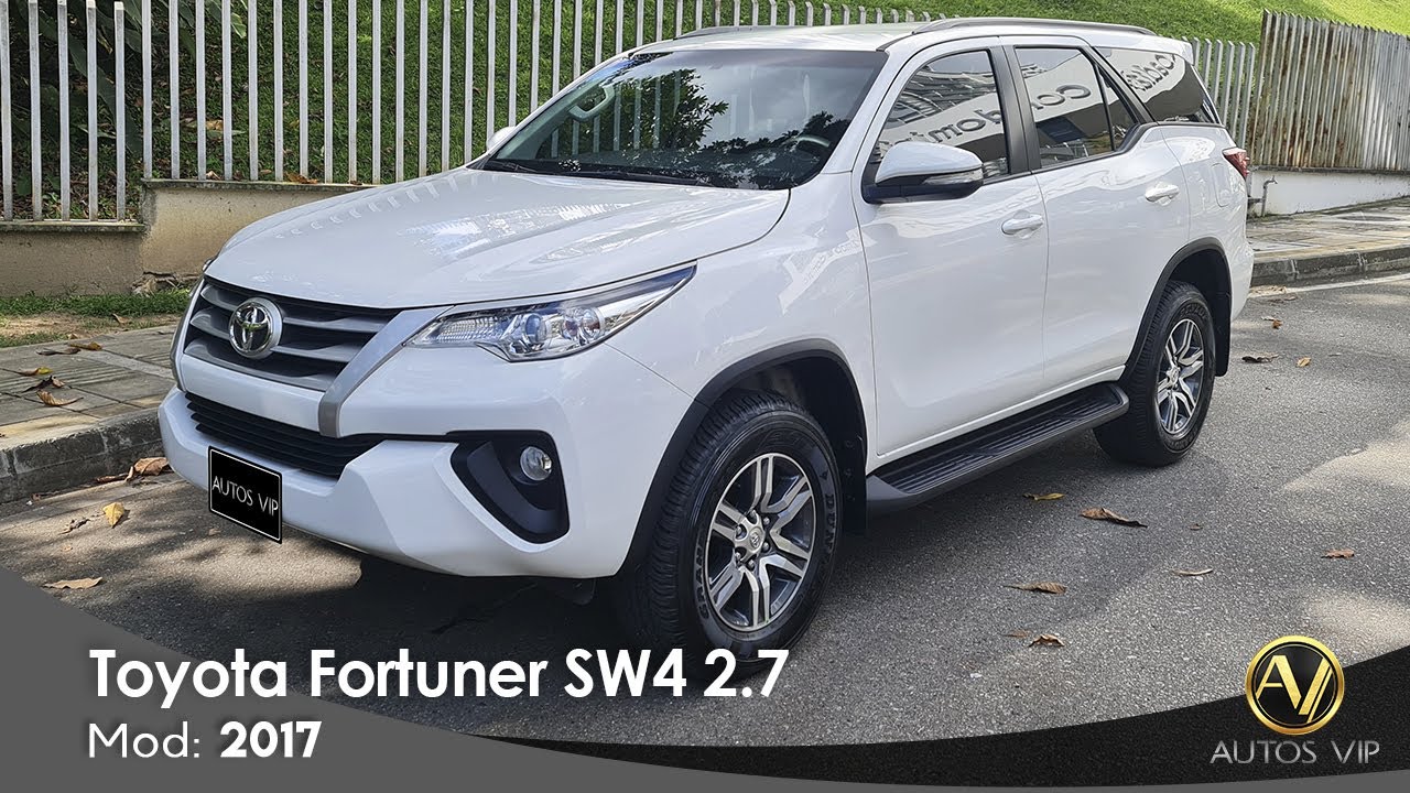 Toyota Fortuner SW4 2.7 | Modelo 2017 | Autos ViP - YouTube