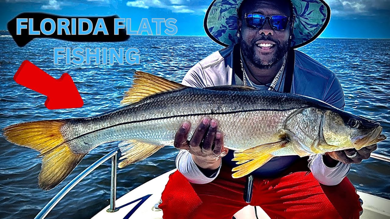 Flats Fising Florida for Monster Ttrout and Snook - YouTube