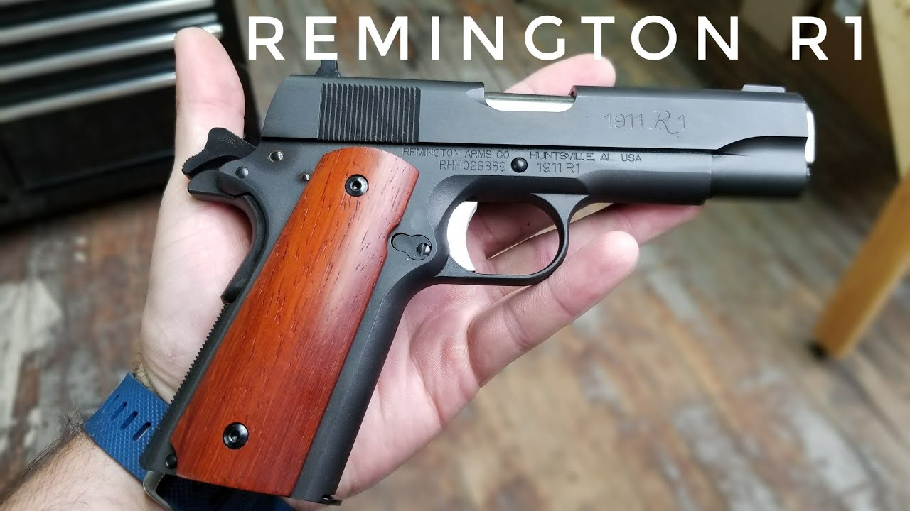 Remington R1 1911 4" Commander - Some polishing instructions - YouTube