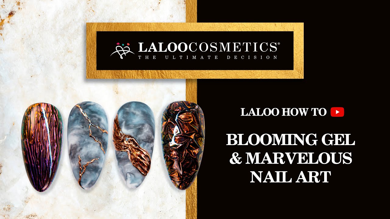Laloo How To: Blooming Gel & marvelous nail art - YouTube
