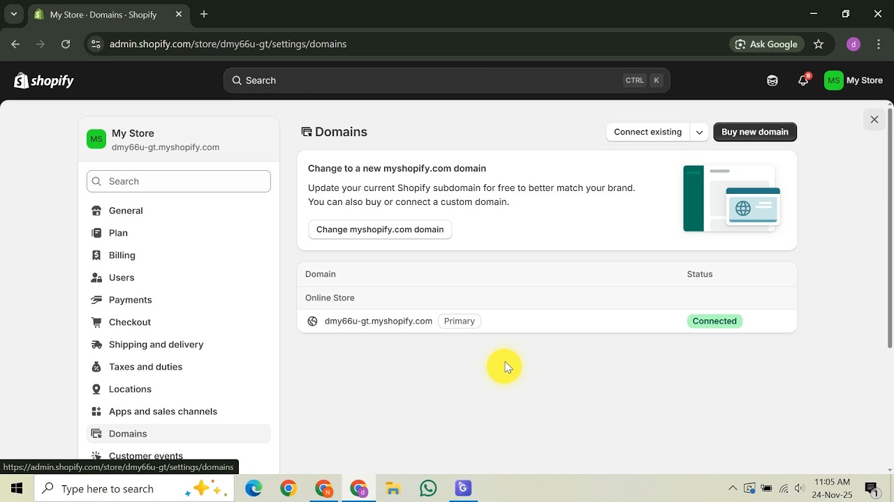 How To Connect Shopify Domain To Squarespace - YouTube