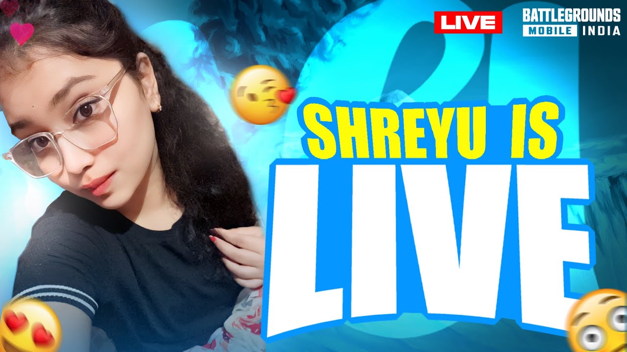 🔴SHREYU ALWAYS OP💥 || BGMI LIVE JOIN WITH TEAMCODE - ROAD TO 2K #teamcode #bgmilive - YouTube