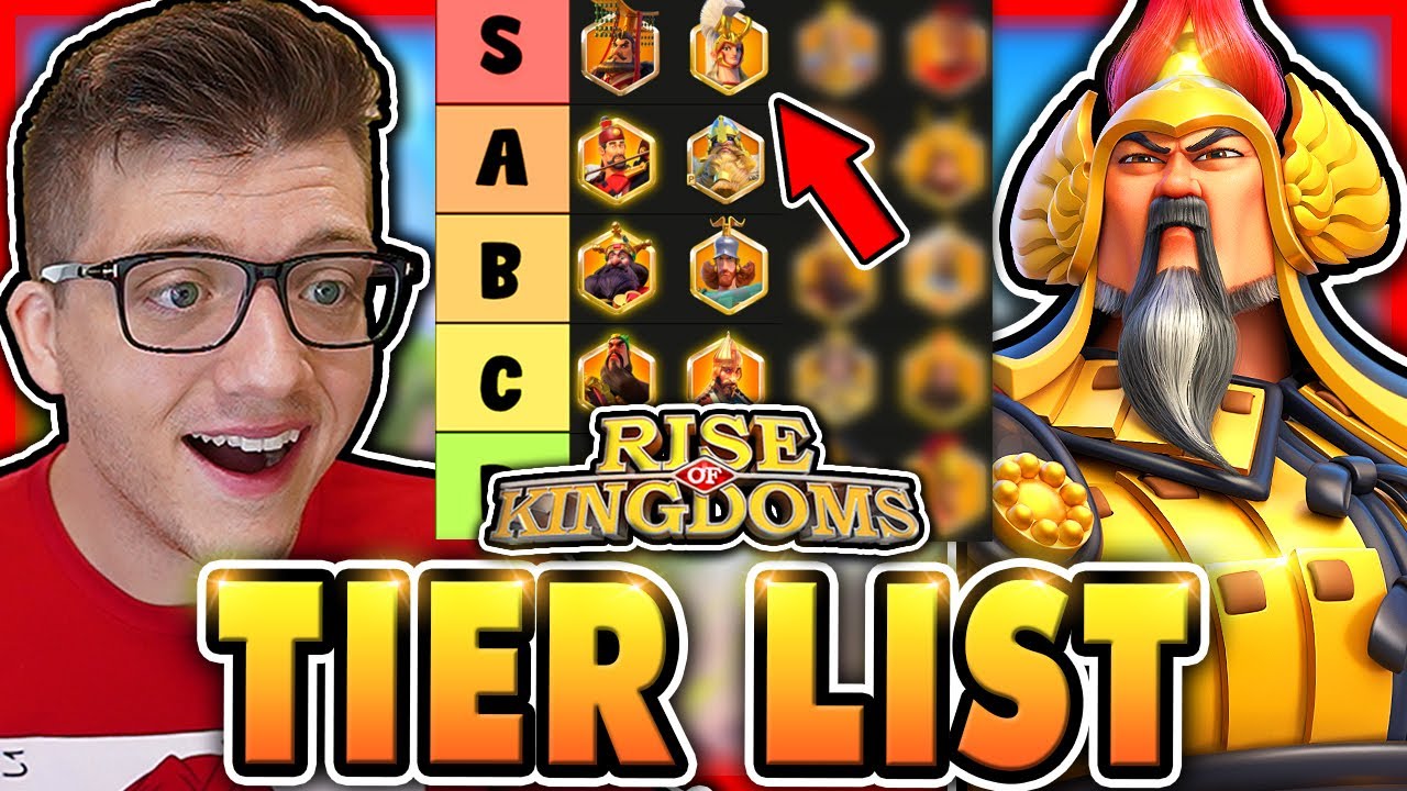 NEW Rise of Kingdoms Tier List – Open Field PvP (Nov 2025) - YouTube