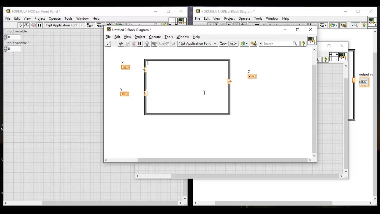 Formula Node En Labview Youtube
