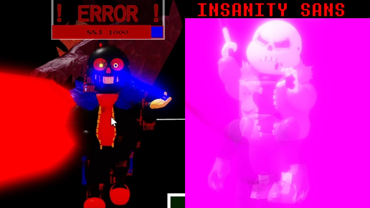 Roblox judgement hall'nt - Geno Sans, Insanity Sans, Error Sans ...