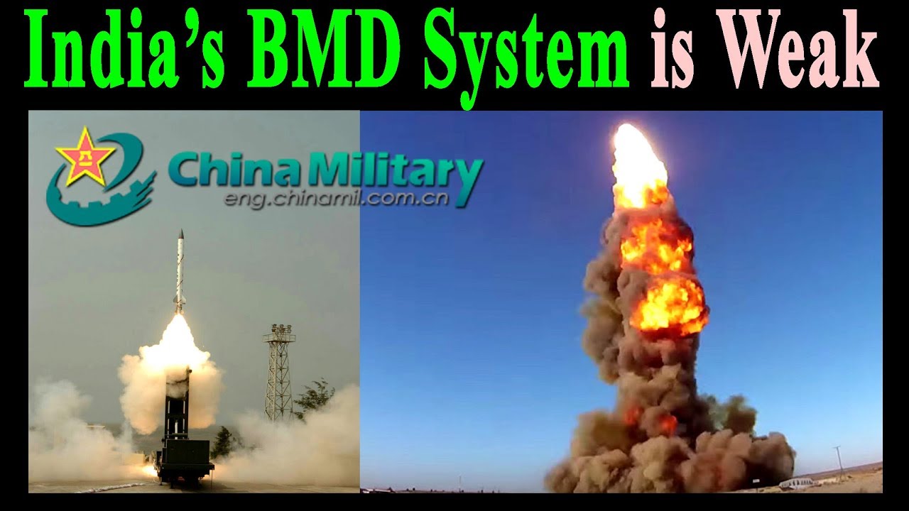 India's BMD System is nowhere near Strong: Chinese Media - YouTube