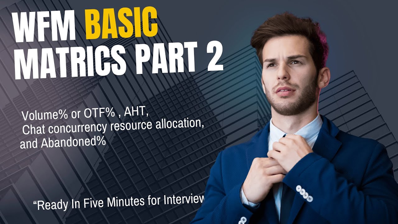 Workfoce Management | WFM Basic Metrics Part 2| CheatCode - YouTube
