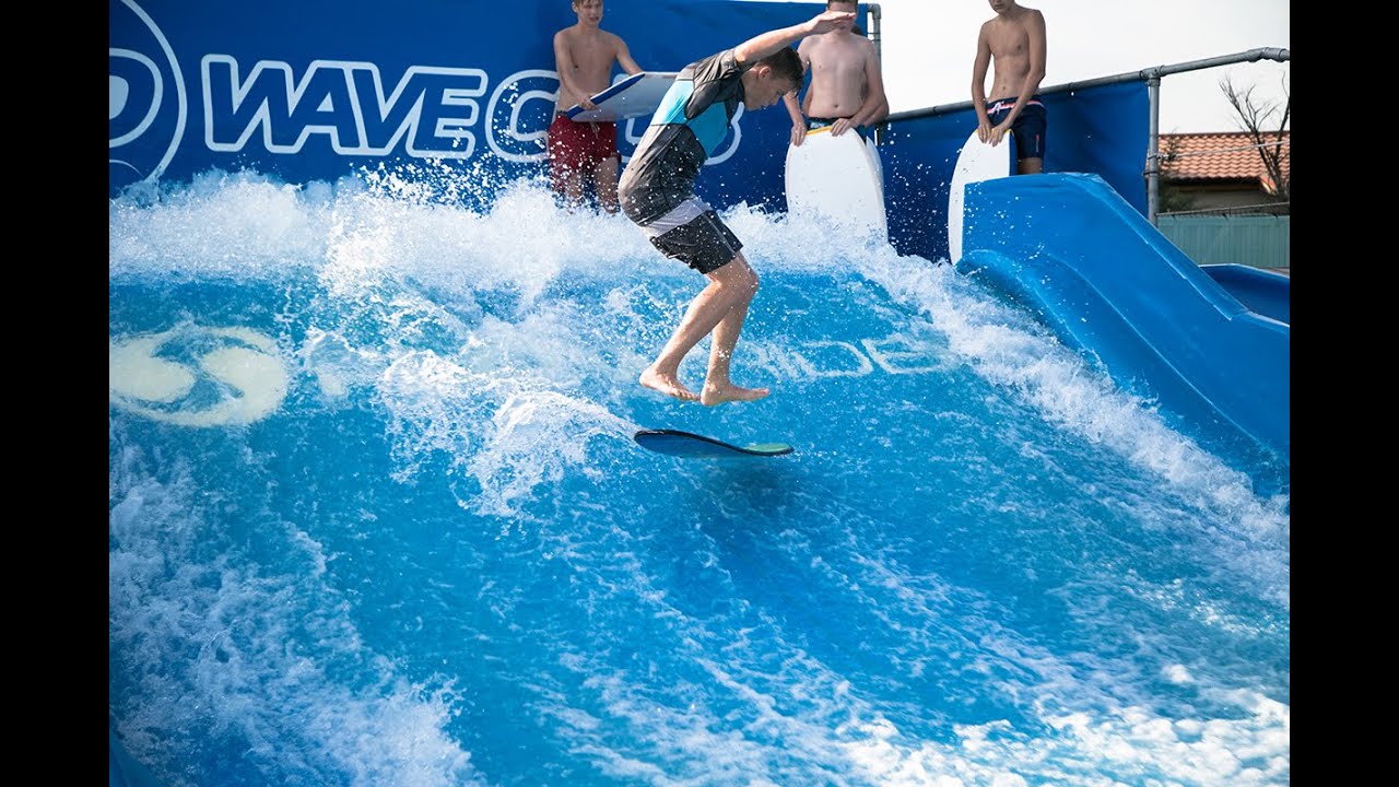 Wave Surf FlowRider v.2.0 GoPro - YouTube
