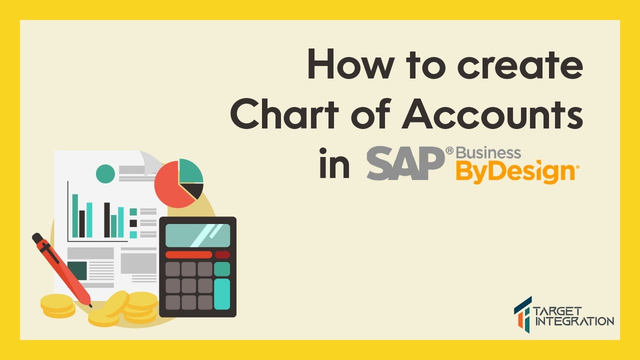 How to create Chart of Accounts (COA) in SAP ByDesign - YouTube