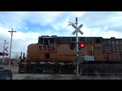 UP 5356 North MCBIT Filmed In Medford Township MN (12-4-2024) - YouTube