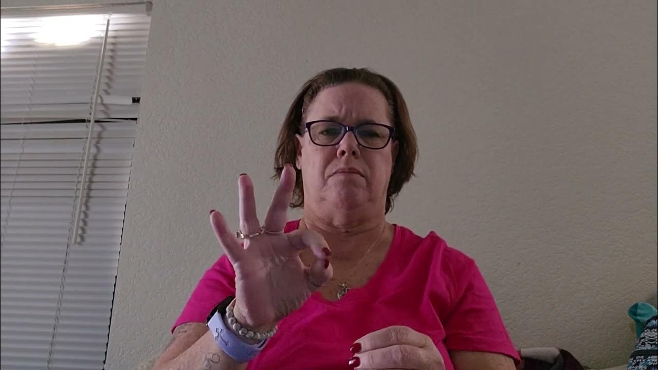 ASL 1 Qz #3 - YouTube