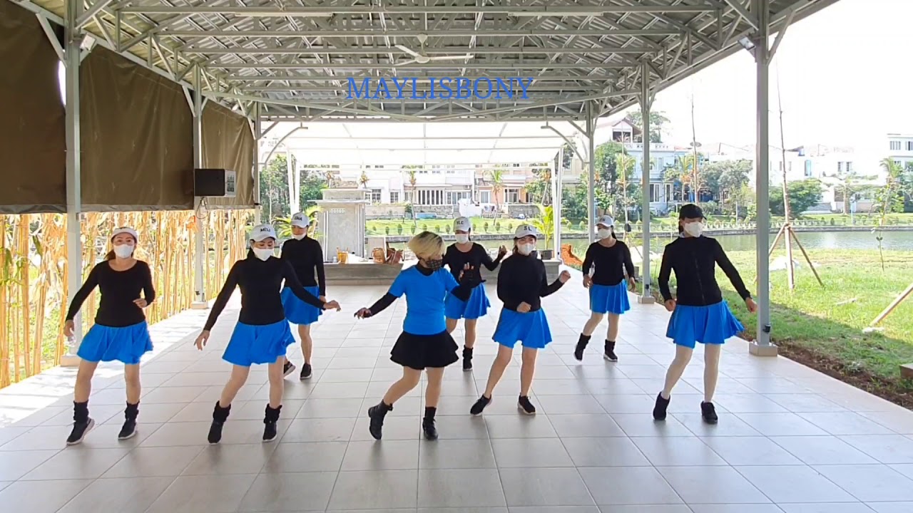 DON'T TOUCH ME LINE DANCE - YouTube