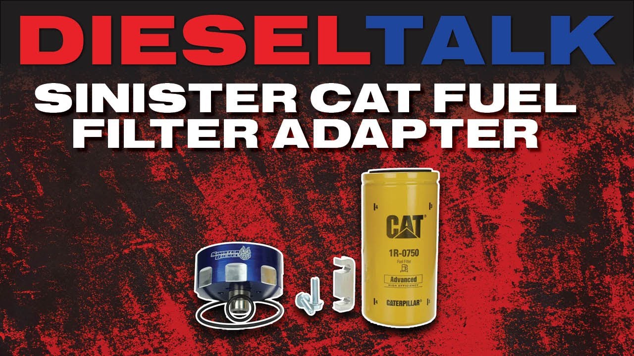 DIESEL TALK | SINISTER CAT FUEL FILTER ADAPTER 01-16 6.6L GM DURAMAX ...