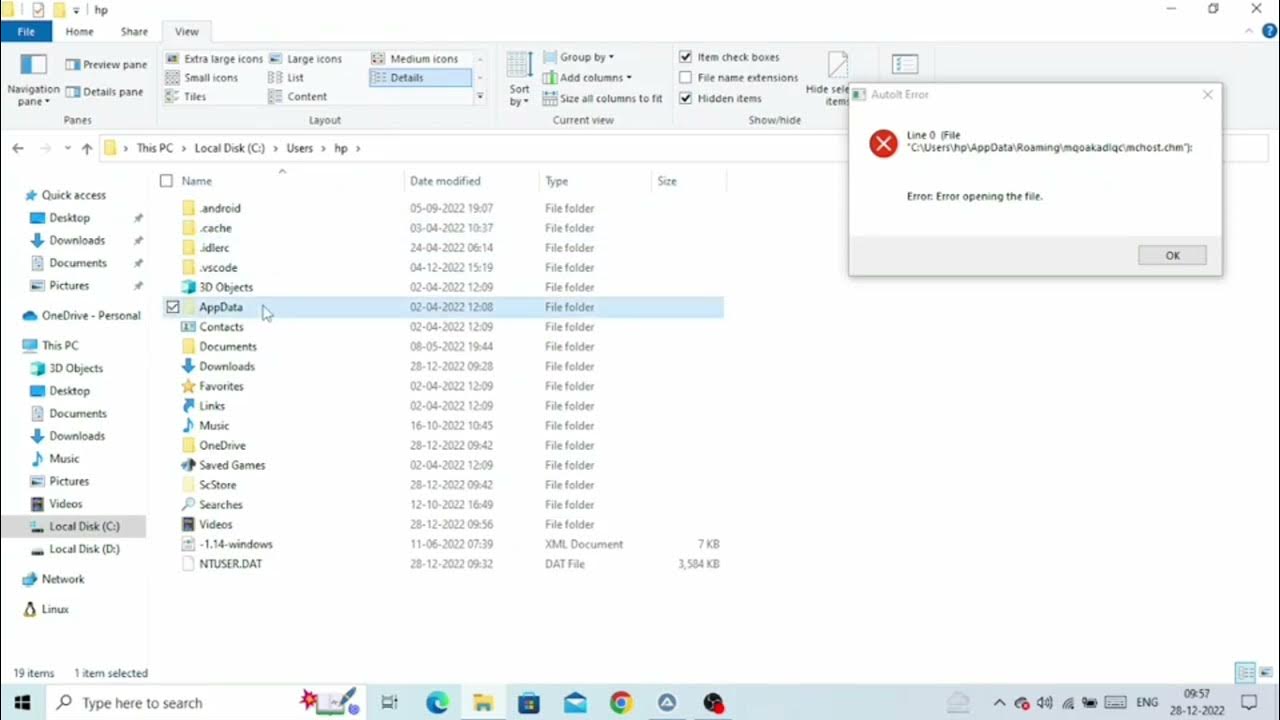 How to fix Autolt issue in windows 10 || Autolt error fix || #windows #everythinghere#errorfix ...