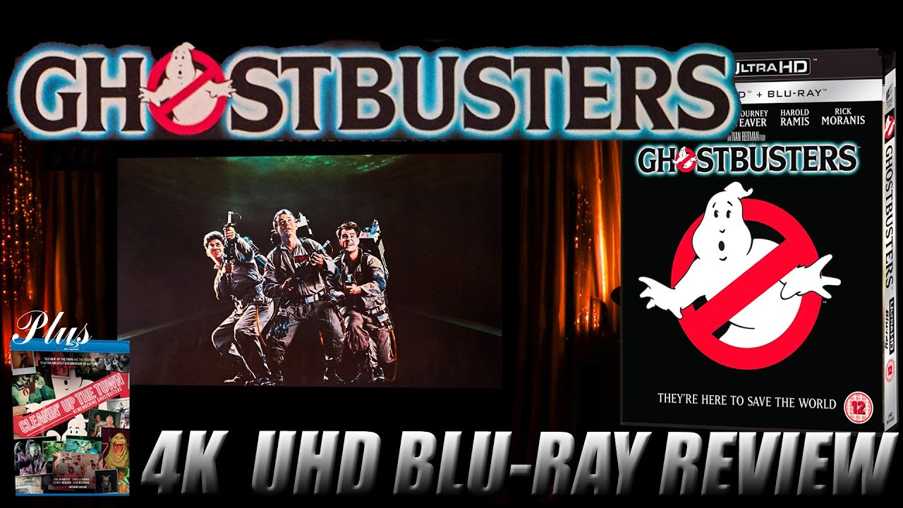 GHOSTBUSTERS 4K UHD REVIEW + CLEANIN' UP THE TOWN Blu-Ray GHOSTBUSTERS ...