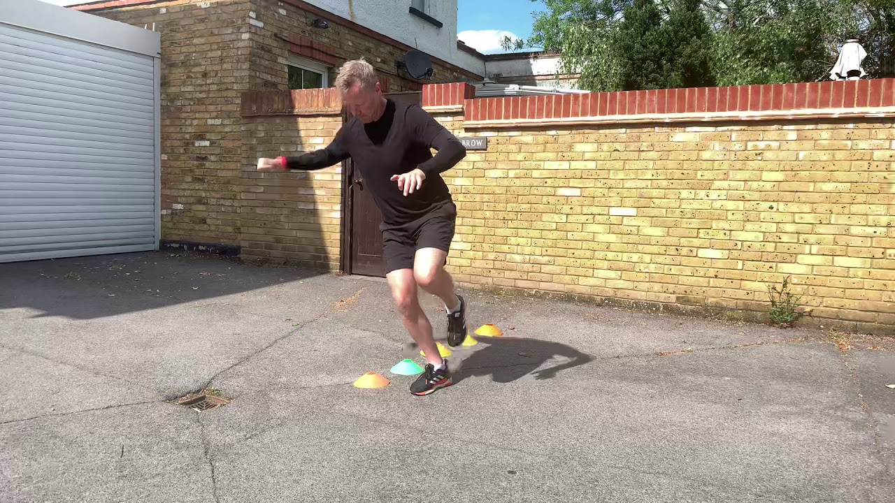 Single leg lateral hops - YouTube