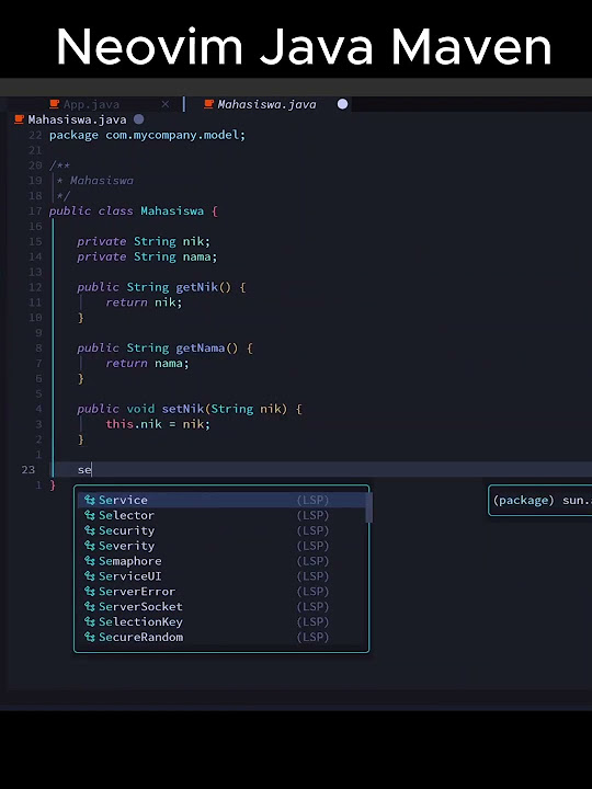 Neovim Java Maven Project Pojokcode Tutorial Expressjs Reactjs Python Mysql Reactjs Youtube 
