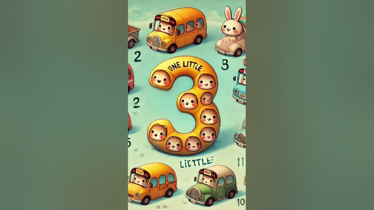 Numbers song one little two little three little buses - YouTube