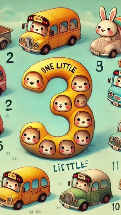 Numbers song one little two little three little buses - YouTube